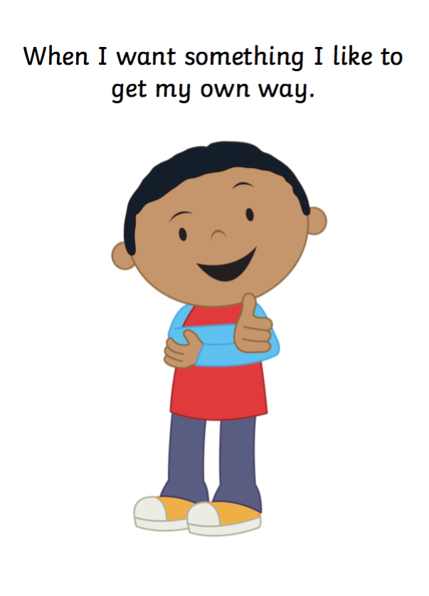 Not getting my own way social story | Made By Teachers