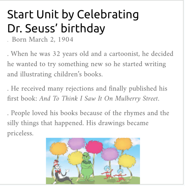 TEACHING FUN WITH DR. SEUSS BOOKS | Made By Teachers
