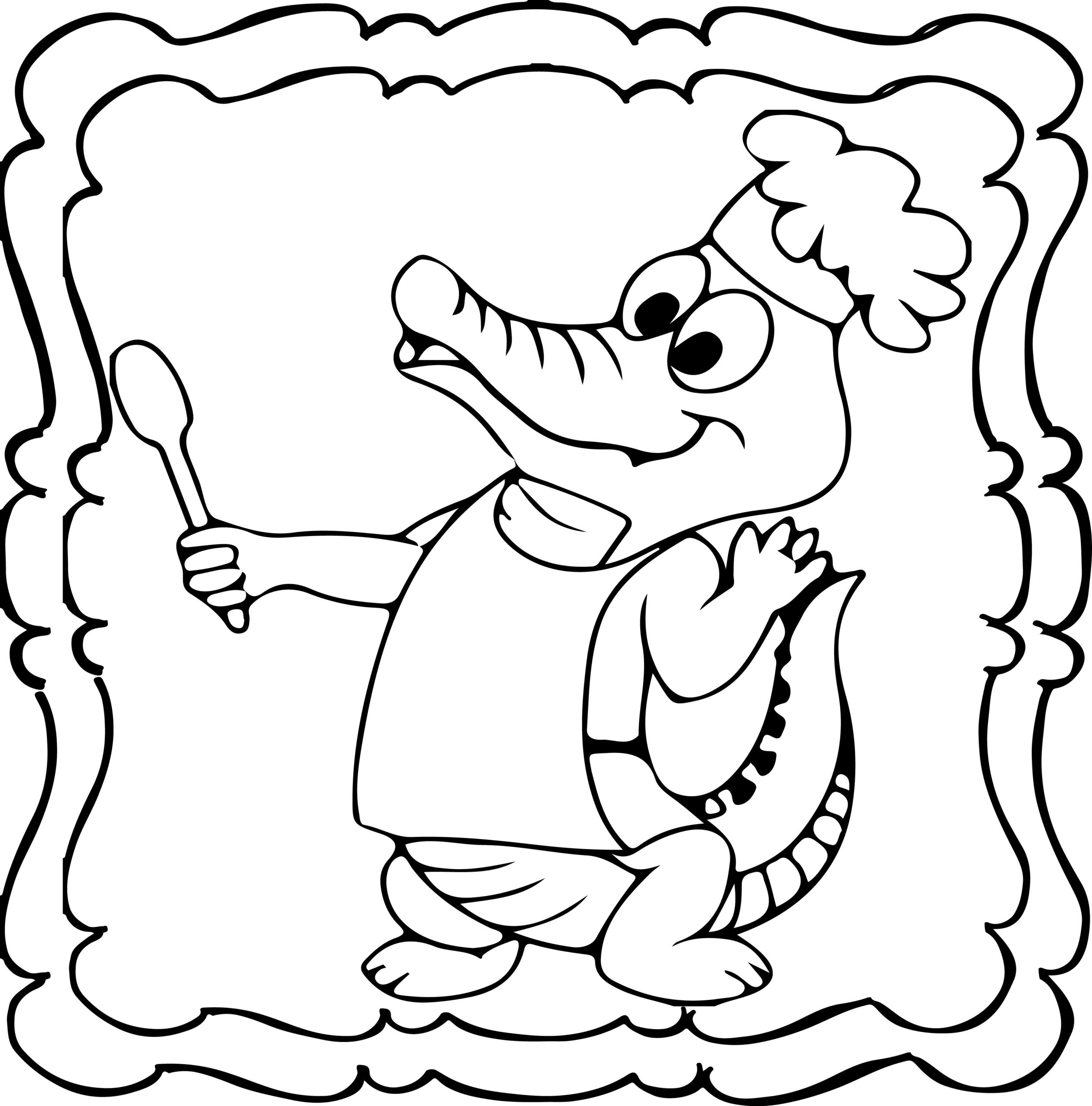 crocodile Coloring Book : Easy and Fun crocodiles Coloring Book for ...
