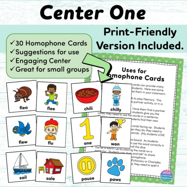 Homophones Games, Presentation, Centers, Worksheets, and Digital ...
