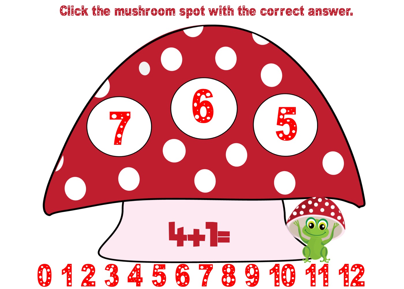 Mushroom Math Addition and Subtraction | Made By Teachers