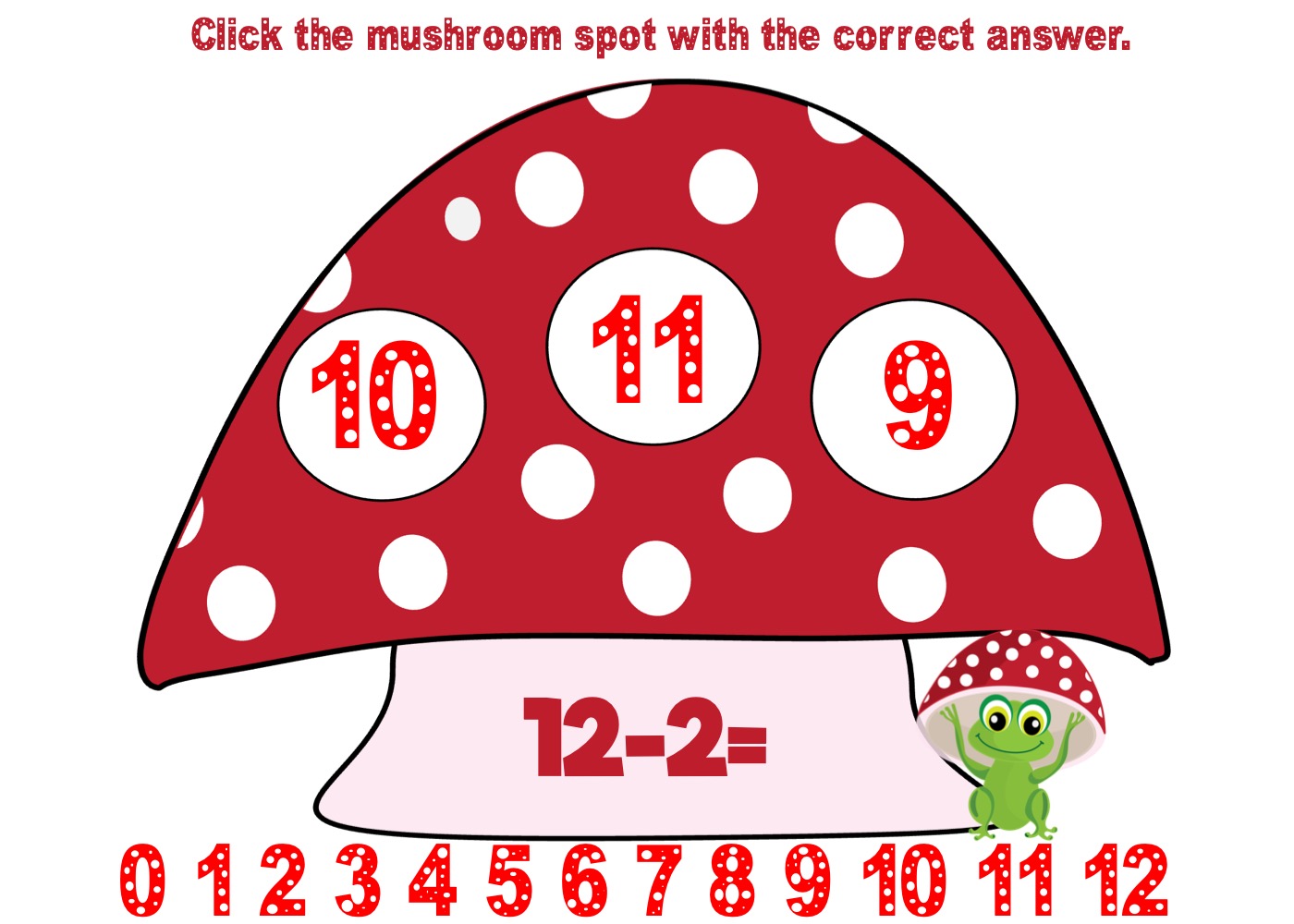 Mushroom Math Addition and Subtraction | Made By Teachers