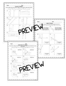 Transformations - Editable Student Practice Pages | Made By Teachers