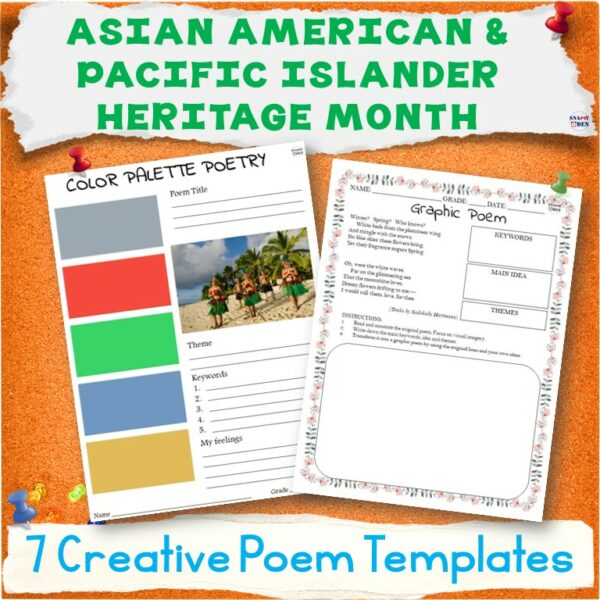 Asian American and Pacific Islander Heritage Month Poetry Writing ...