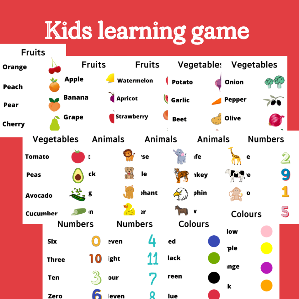 Educational learning game for kids | Made By Teachers