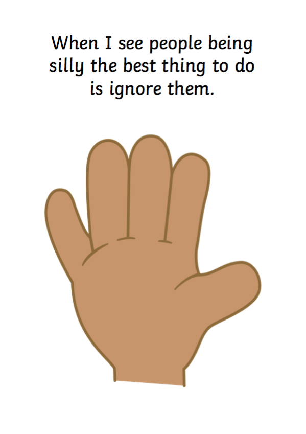 Copying Silly Behavior Social Story | Made By Teachers