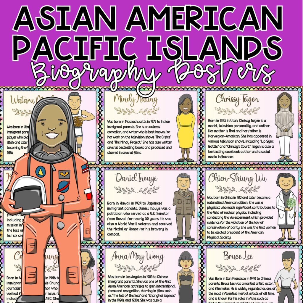 Asian American & Pacific Islander Heritage Month Biography Bulletin ...