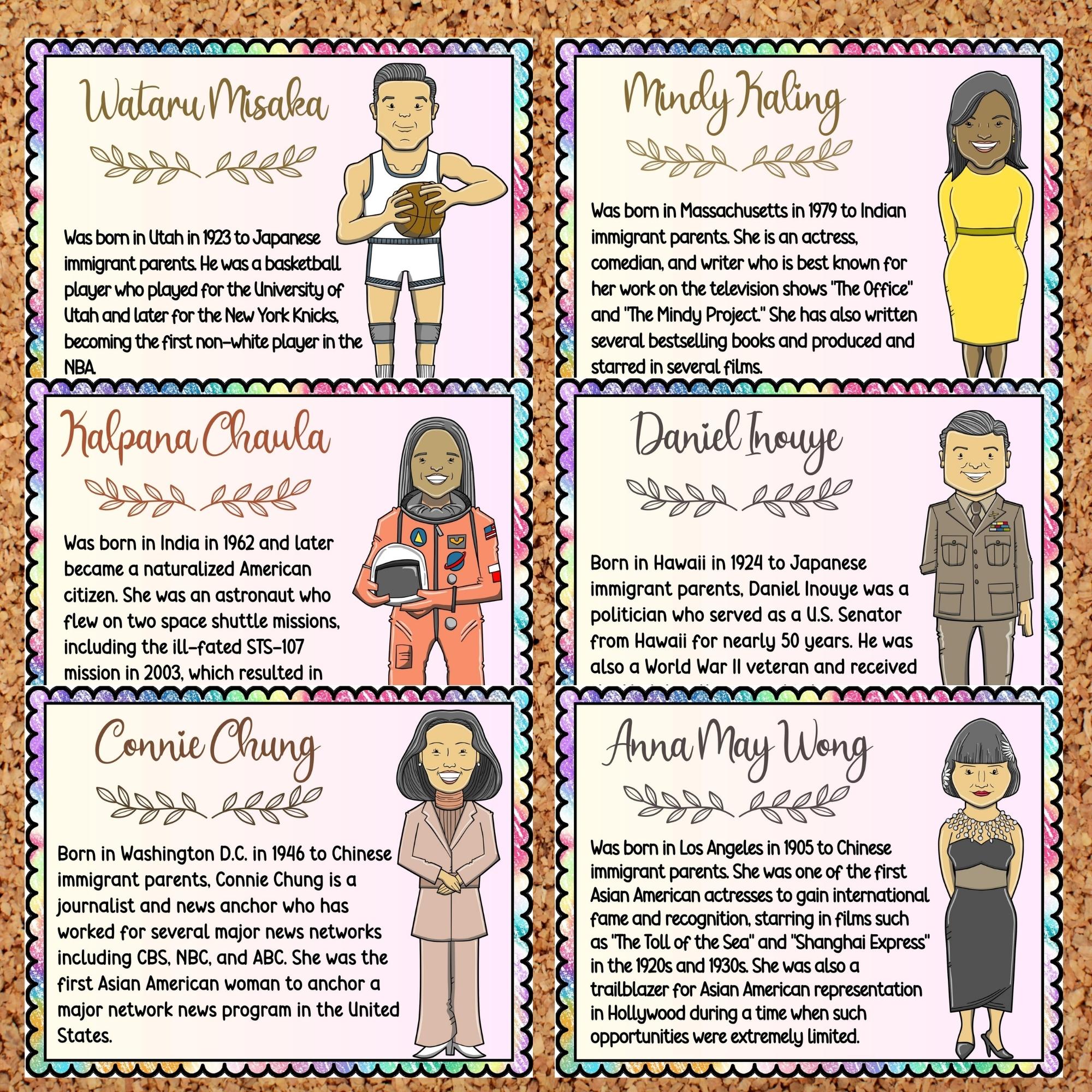 Asian American & Pacific Islander Heritage Month Biography Bulletin ...