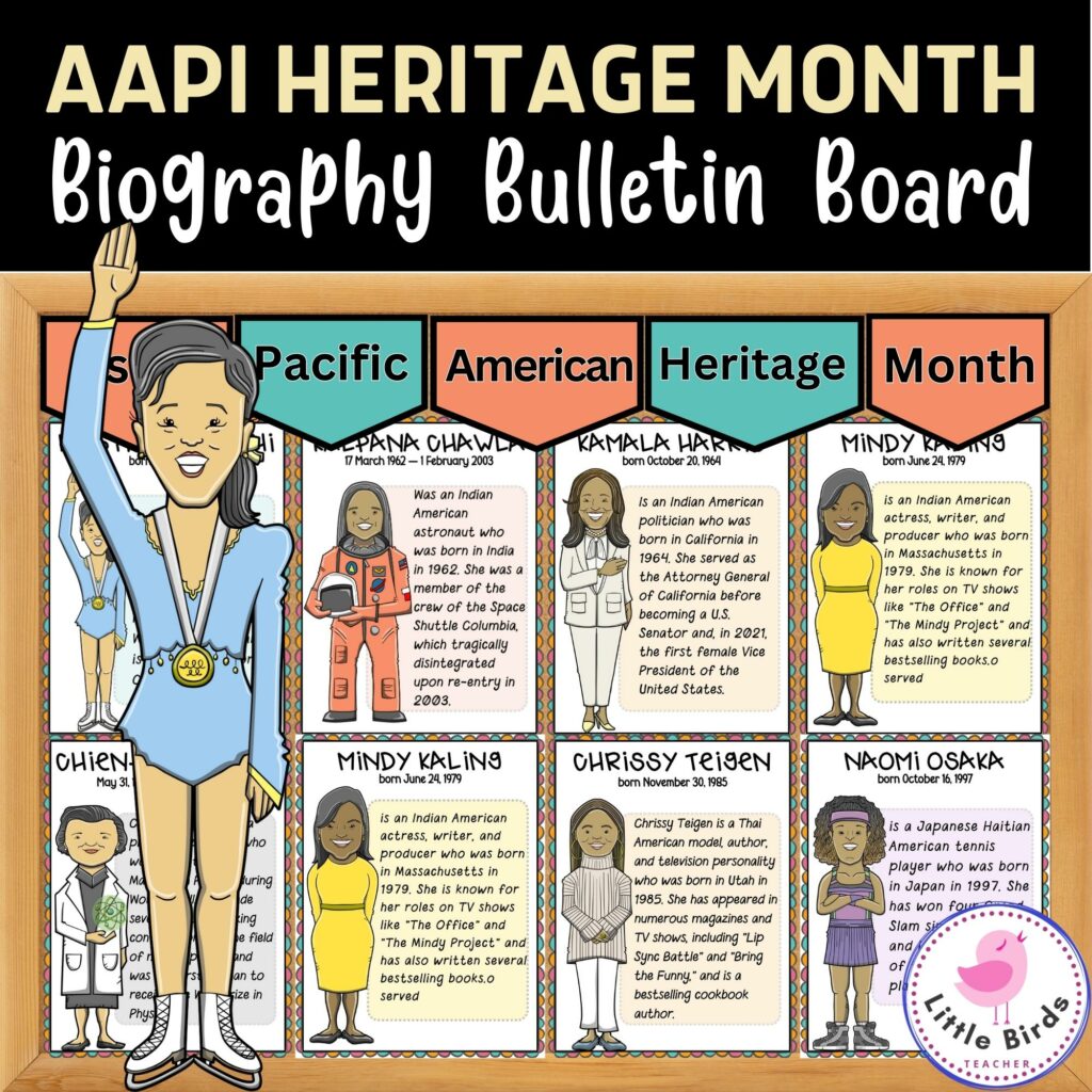 AAPI Heritage Month Bulletin Board BUNDLE | May Classroom Decor | Made ...
