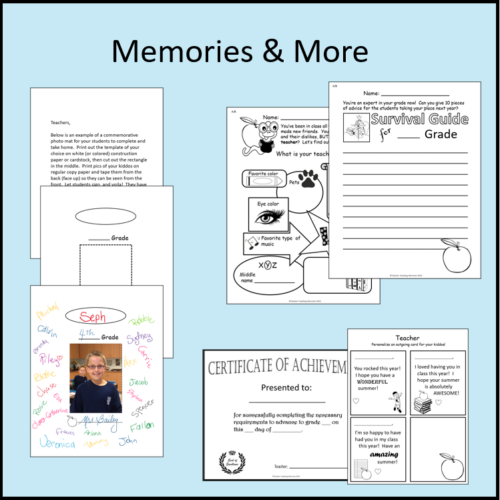 End of Year Activities 3rd-5th | Made By Teachers