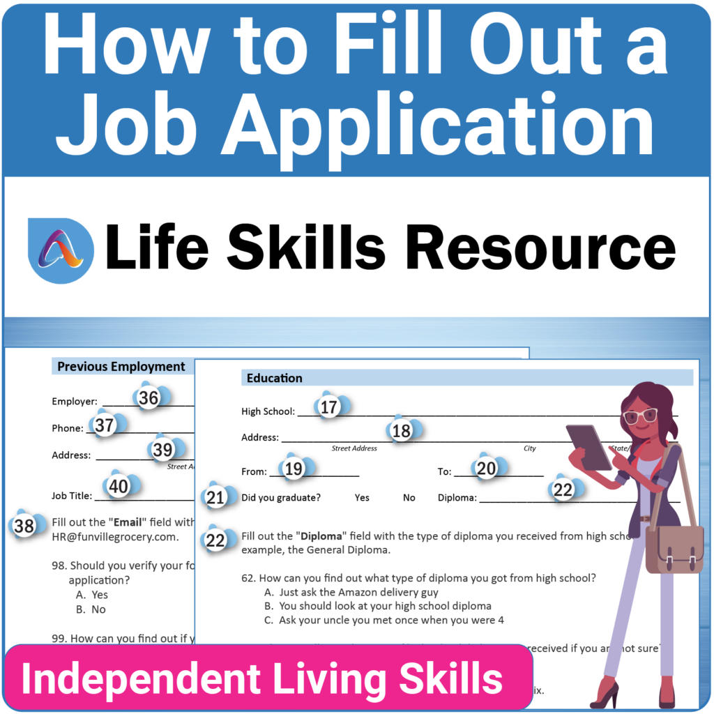 How to Read a Basic Pay Stub No-Prep SPED Independent Living Skills ...