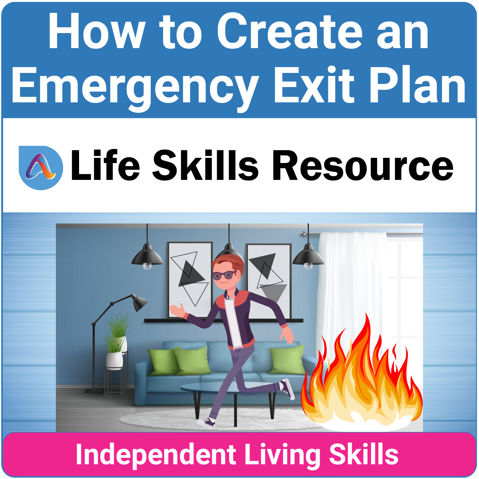 How to Create an Emergency Exit Plan No-Prep SPED Independent Living ...