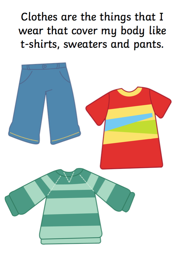 I Keep My Clothes On Social Story | Made By Teachers