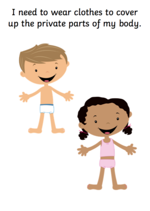 I Keep My Clothes On Social Story | Made By Teachers