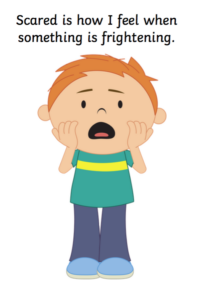 Sometimes I Feel Scared Social Story | Made By Teachers