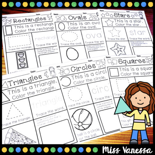 2D Shapes Worksheets | Made By Teachers