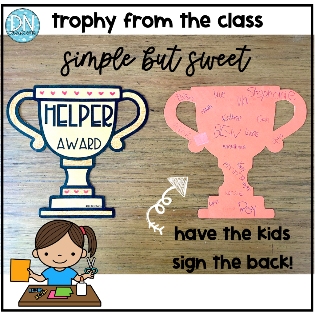 Volunteer Gifts for End of the Year l Parent Volunteer Thank You Gift ...