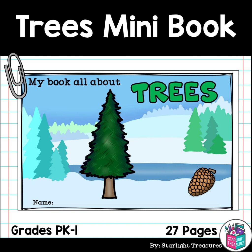 Trees Mini Book for Early Readers | Made By Teachers