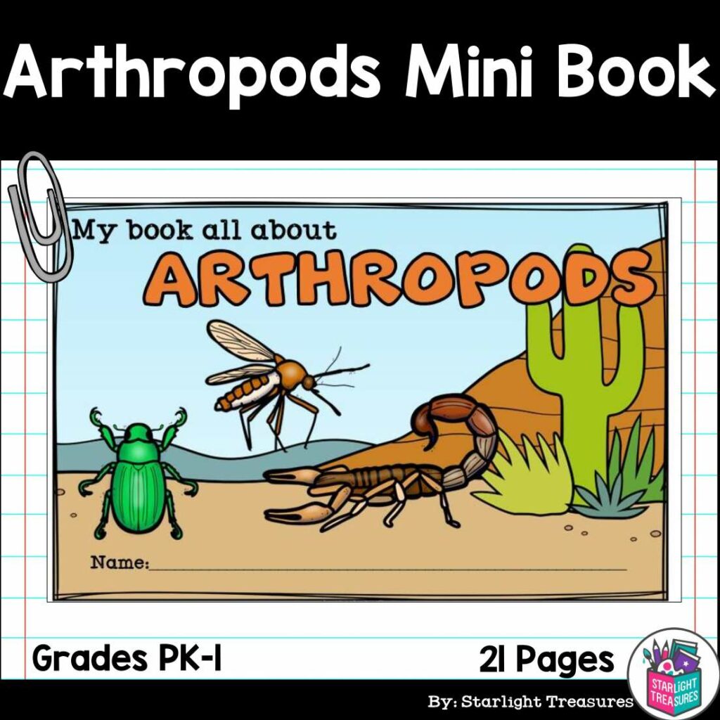 Arthropods Mini Book for Early Readers: Animal Groups and ...