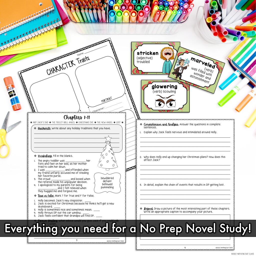 The Christmas Pig Novel Study Unit | Made By Teachers