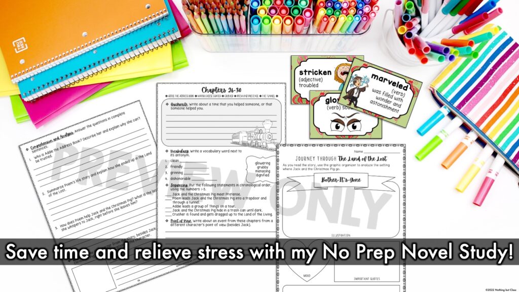 The Christmas Pig Novel Study Unit | Made By Teachers