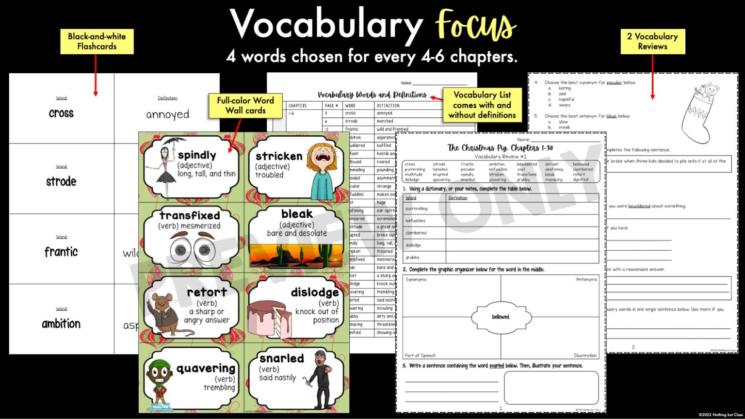 The Christmas Pig Novel Study Unit | Made By Teachers