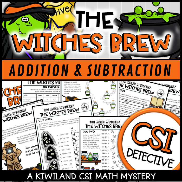 Converting Customary Units of Length Mini Math Mystery Detective for ...