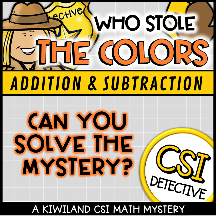 Fall Addition and Subtraction with CSI Math Mystery Detective | Autumn ...