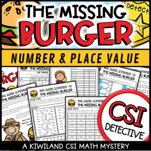 Multiplication and Division CSI Detective Math Mystery The Missing ...