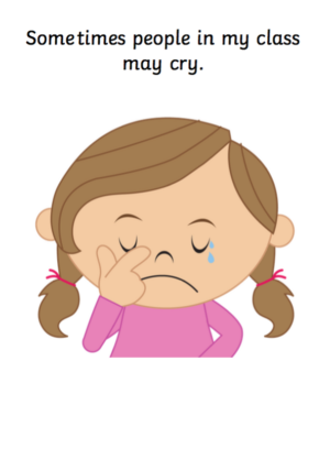 Sometimes People Cry Social Story Made By Teachers