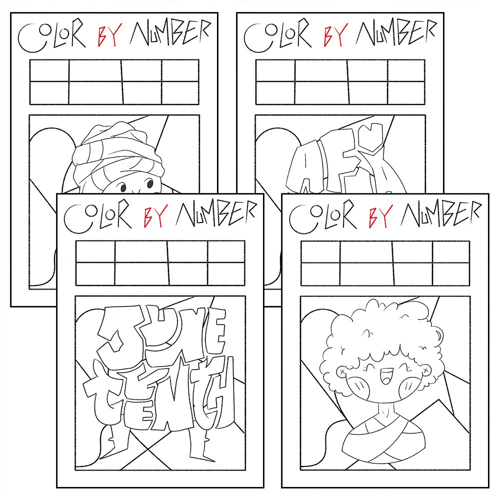 Juneteenth Editable Color By Code Worksheet Activity, Juneteenth Color ...