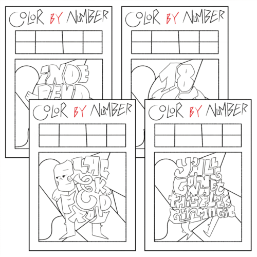 Color by Code June Bundle - Father's day and Juneteenth Coloring ...