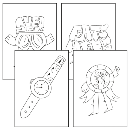 Color by Code June Bundle - Father's day and Juneteenth Coloring ...