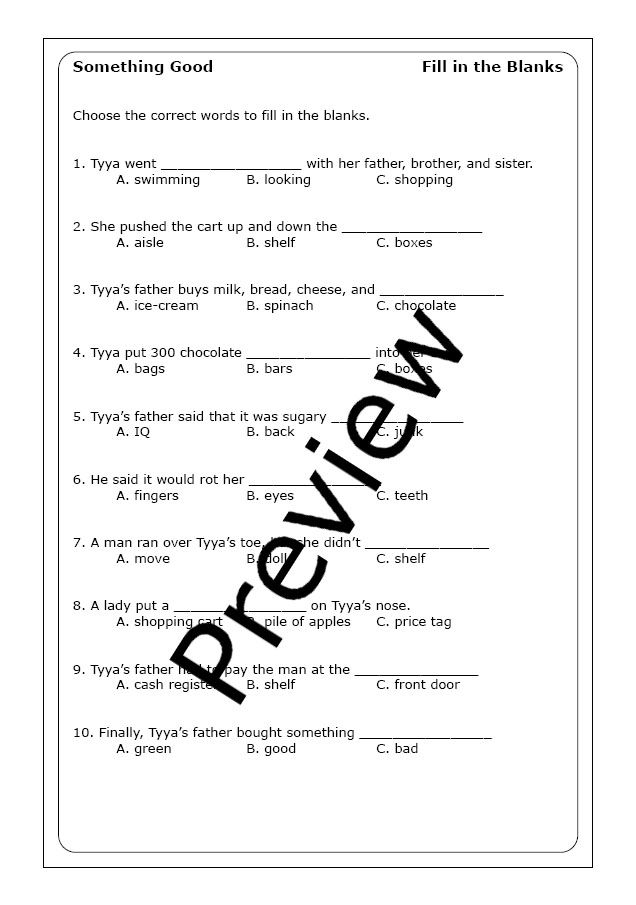 Robert Munsch "Something Good" worksheets | Made By Teachers