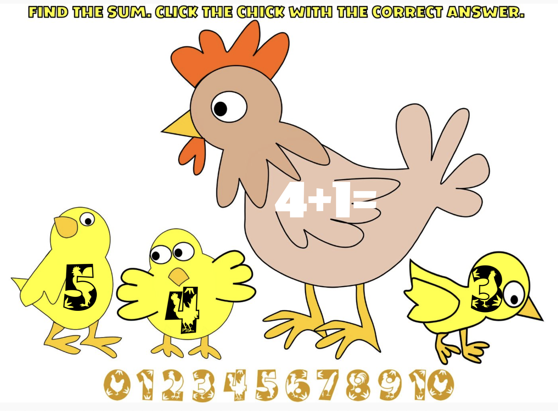 Easter Chicks Addition and Subtraction | Made By Teachers