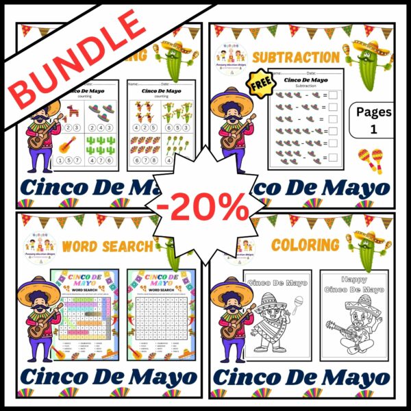 Cinco De Mayo BUNDLE | Made By Teachers