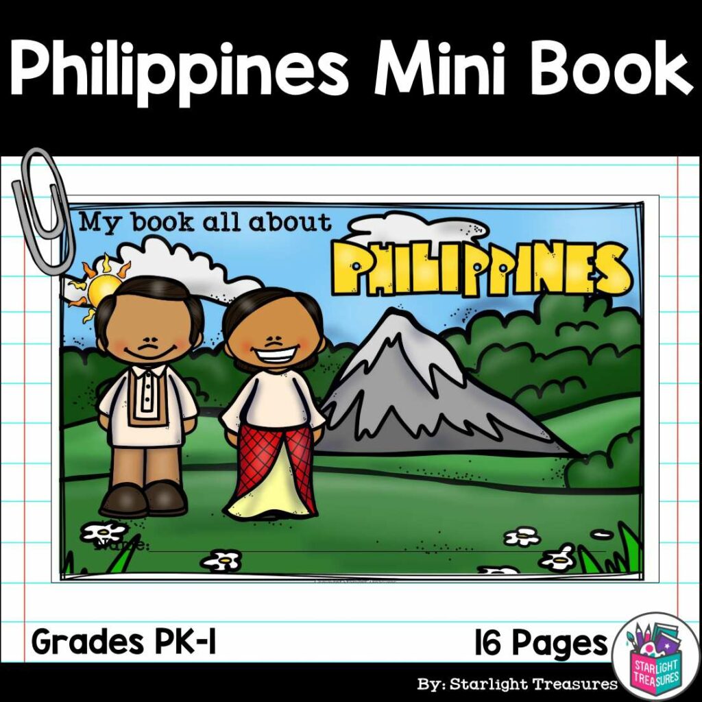 Philippines Mini Book for Early Readers - A Country Study | Made By ...