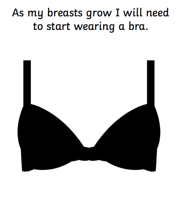 I Need to Wear a Bra Social Story | Made By Teachers