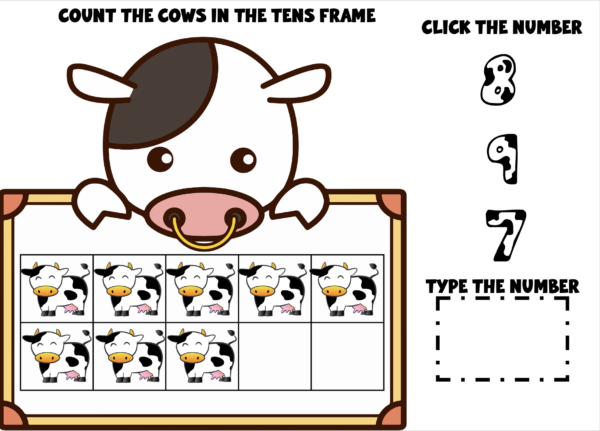 MOOvelous Cows-Counting 0-10 | Made By Teachers