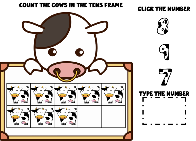 MOOvelous Cows-Counting 0-10 | Made By Teachers