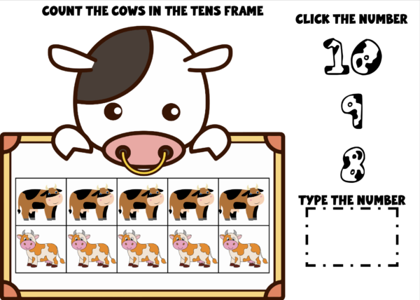 MOOvelous Cows-Counting 0-10 | Made By Teachers