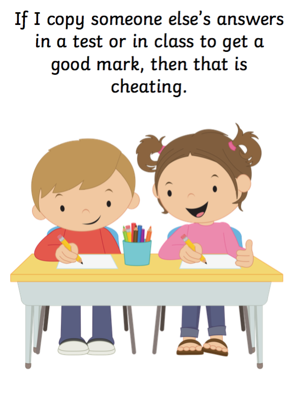 Cheating Social Story | Made By Teachers