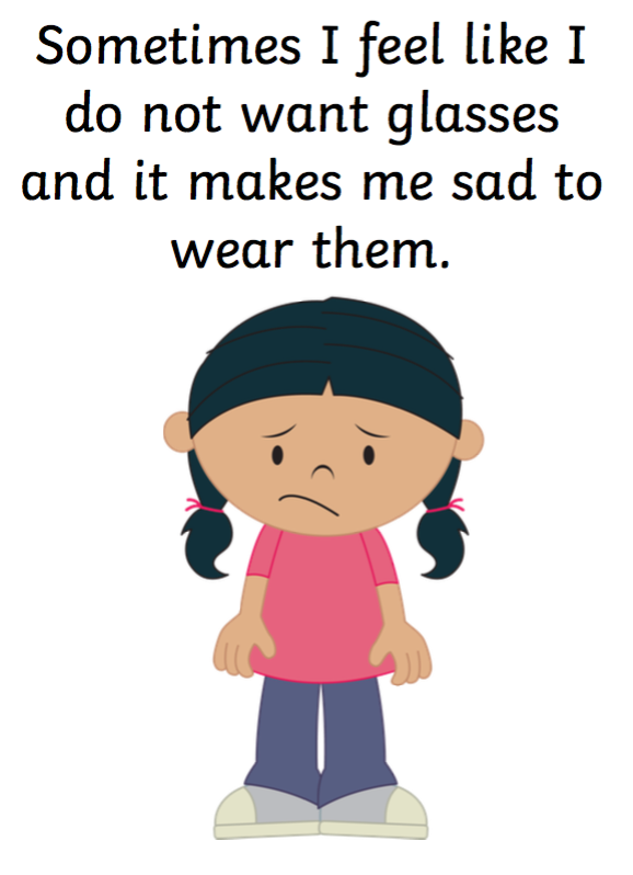 I Wear My Glasses Social Story | Made By Teachers
