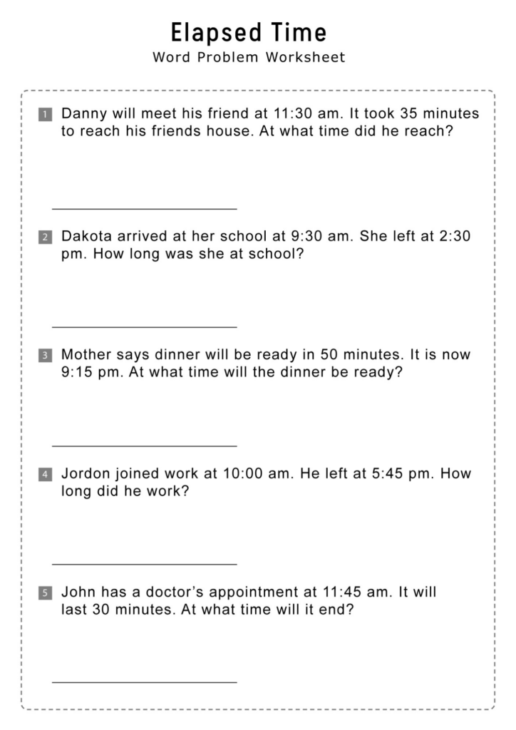 Elapsed Time Worksheets Lesson Plans Activities Guided Math Workshop ...
