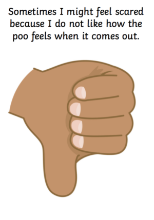 I Can Push Out My Poo (Stool Withholding) Social Story | Made By Teachers