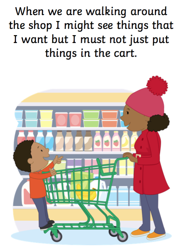 Going to the Grocery Store Social Story | Made By Teachers