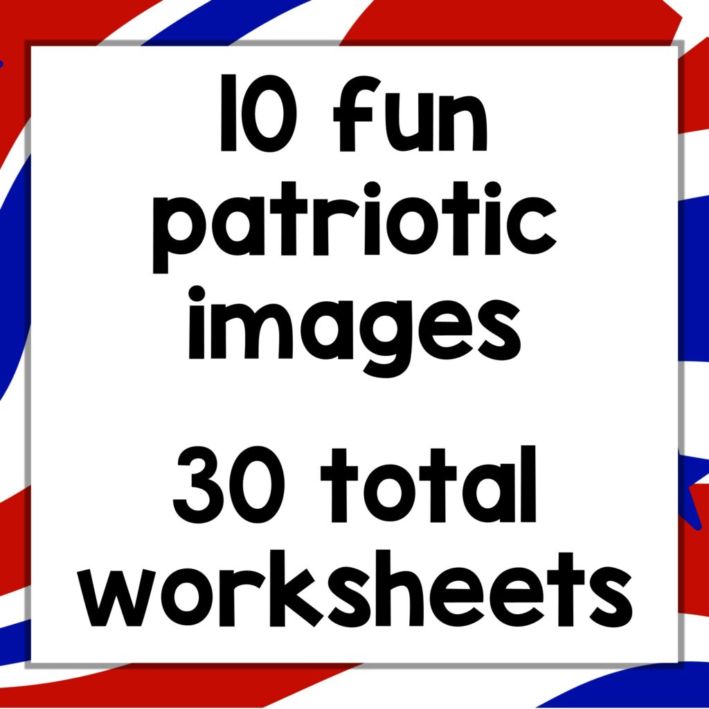 Patriotic Roll and Color | Number Recognition, Counting and Addition ...
