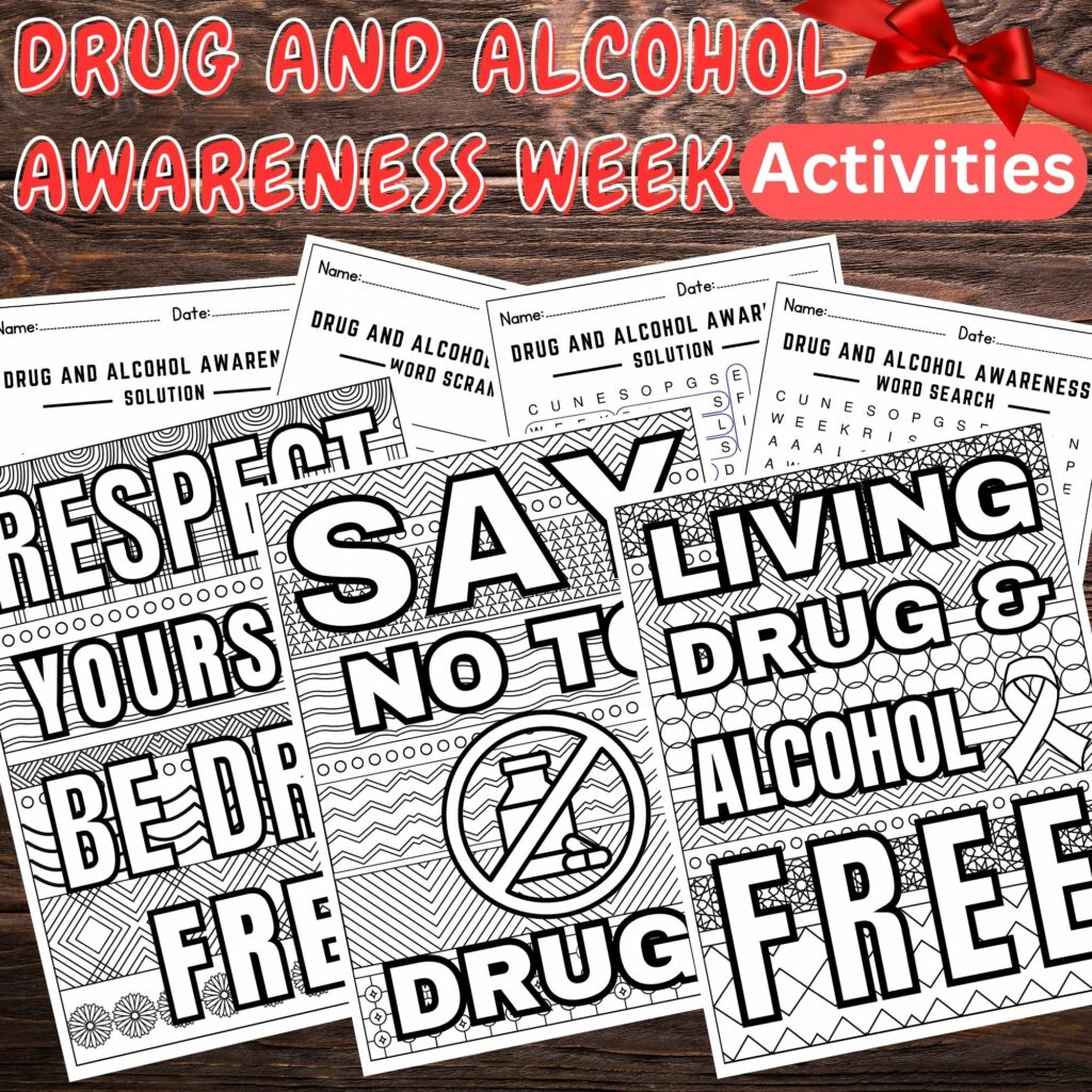 National Drug and Alcohol Awareness Week Activities | Made By Teachers