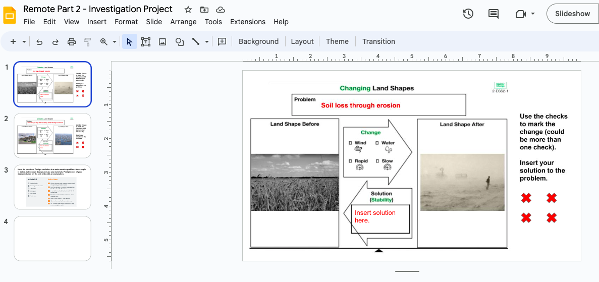 2nd Grade Erosion Prevention 2.ESS2.1 Activities | Made By Teachers
