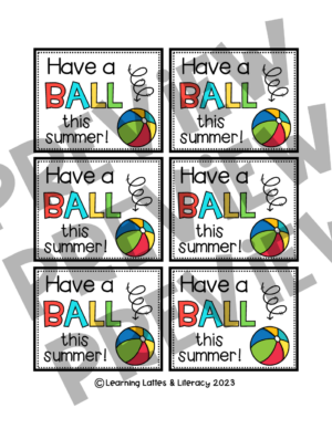 Summer Gift Tags For Students Mega Bundle End of School Year Candy ...